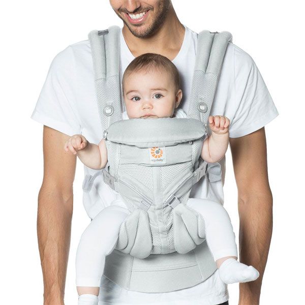 Ergobaby Omni 360 All Position Baby Carrier Cool Air Mesh Pearl Grey