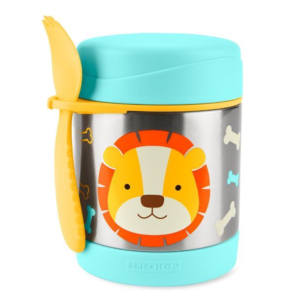 Skip Hop Zoo Insulated Food Jar Lion