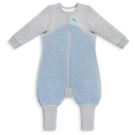 Love to Dream Sleep Suit Long Sleeve Organic Size 2 24-36m 1.0Tog Dusty Blue Marl