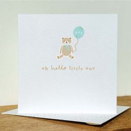 Waterlyn Megan Claire Baby Boy Greeting Card MEG_HP02